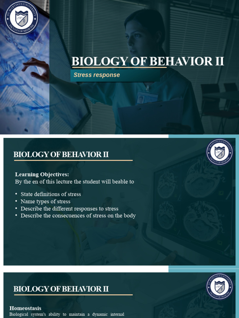 Biology of BehaviorII 1599869066-1 | PDF | Stress (Biology ...