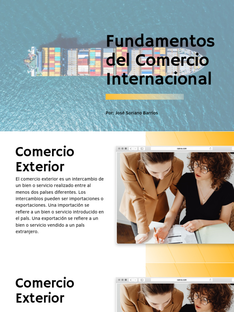 Fundamentos Del Comercio Exterior | PDF | El comercio internacional ...