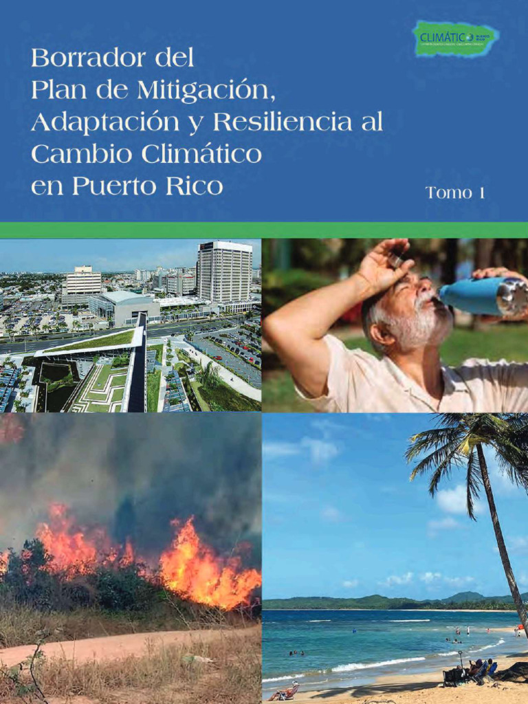 Borrador Final Del Plan de Mitigación, Adaptación y Resiliencia Al ...