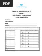 Grade 10 Science Practice Exam With Answers - ProProfs Quiz | PDF ...