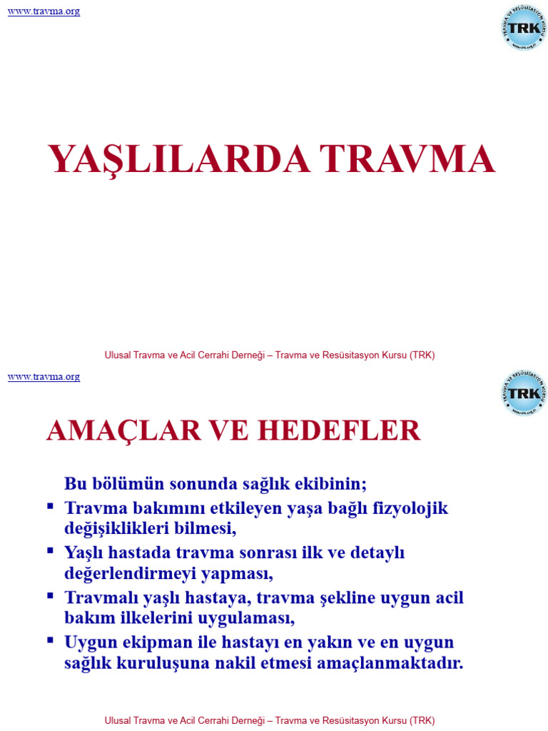 15 - Geri̇atri̇k Travma-Son | PDF