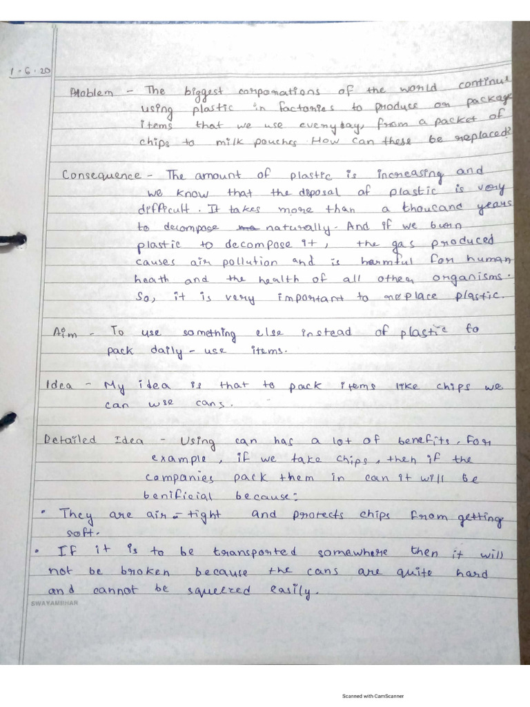 Science Lab Copy Work | PDF