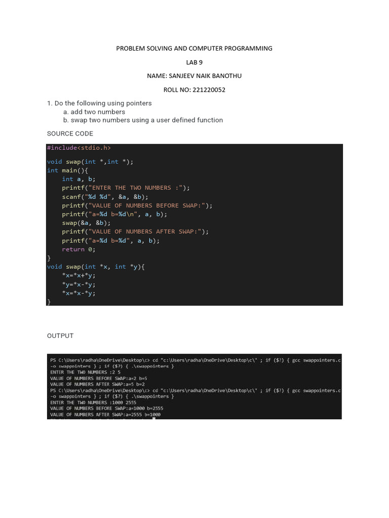 Lab9 SNB | PDF | Computers