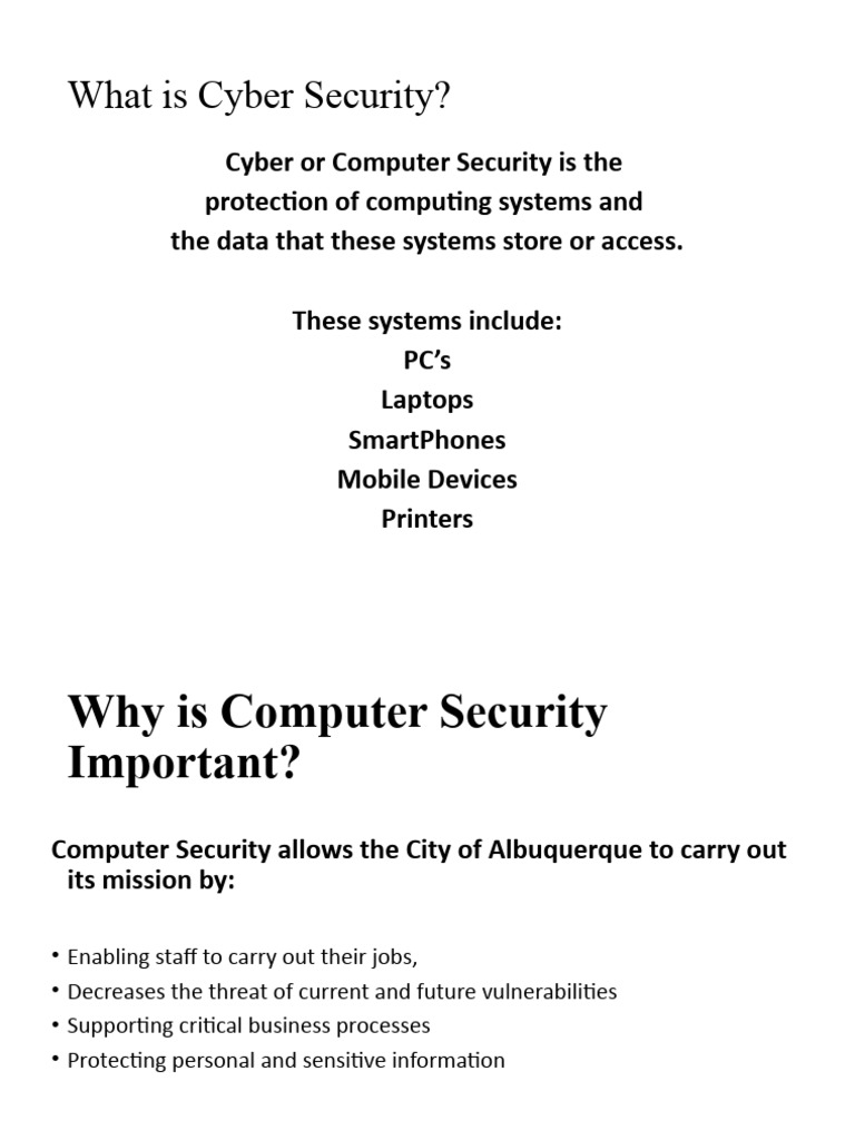 Understanding Cyber Security Basics | PDF | Security | Computer Security