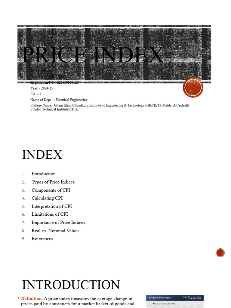 Price Index - Suvajit - Ghosh - 35501622050 - Suvajit Ghosh (Trayam) | PDF | Consumer Price ...