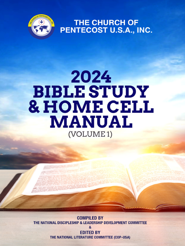 2024 Bible Study & Home Cell Manual | PDF | Jesus | Disciplines