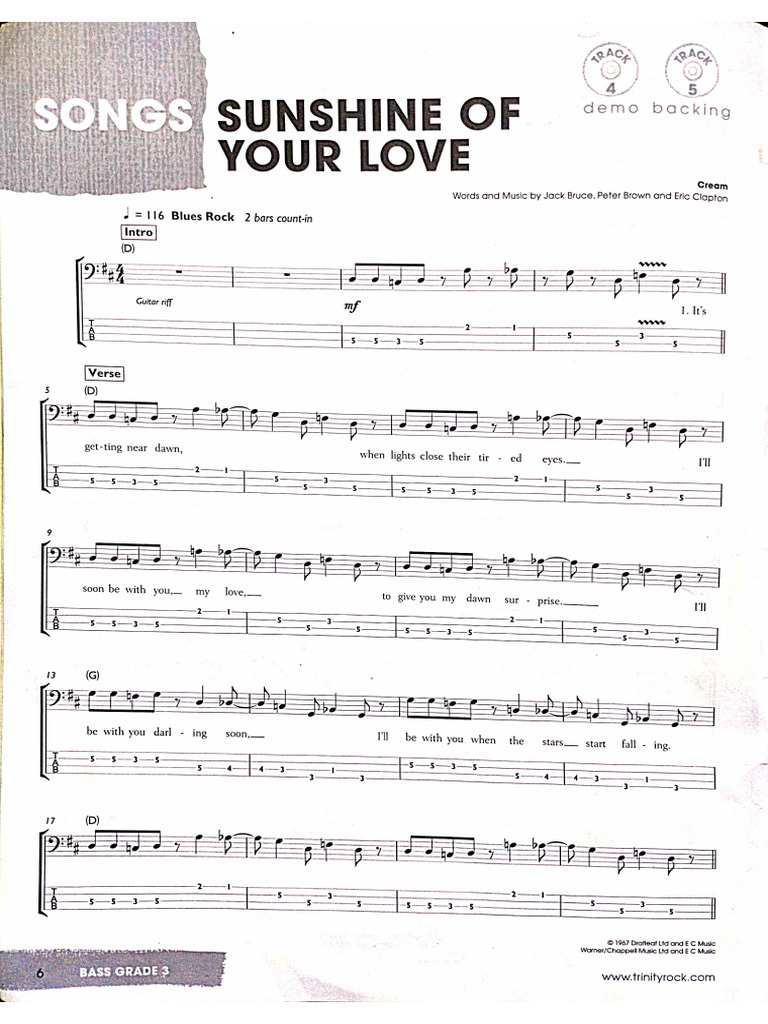 Bass Old Grade 3 | PDF