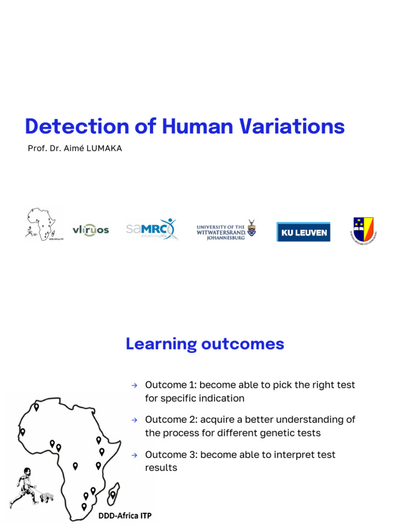 Detection of Human Variations - ITP Course - Final - 1 | PDF | Polymerase Chain Reaction | Dna ...