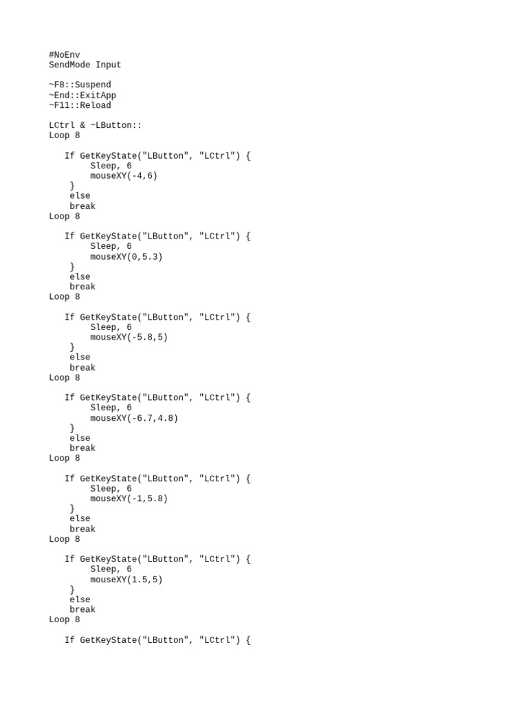 Alzak No Recoil Script Rust | PDF | Computer Programming