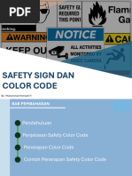 Panduan Kode Warna Dan Safety Sign | PDF