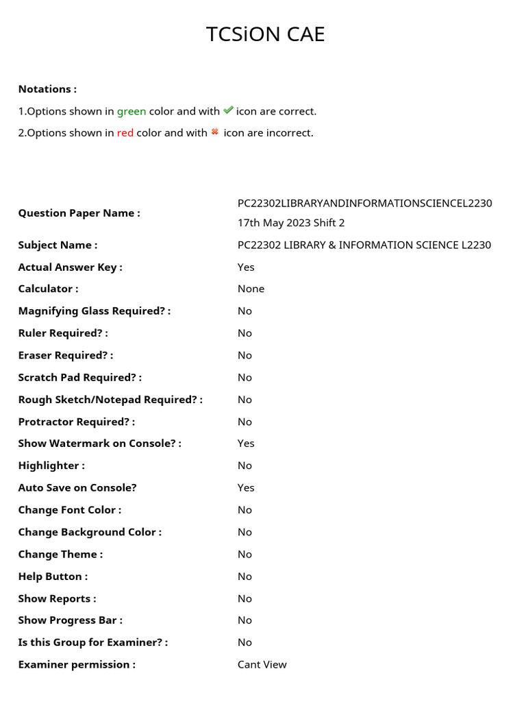 Tcsion Cae: Green | PDF | Computing