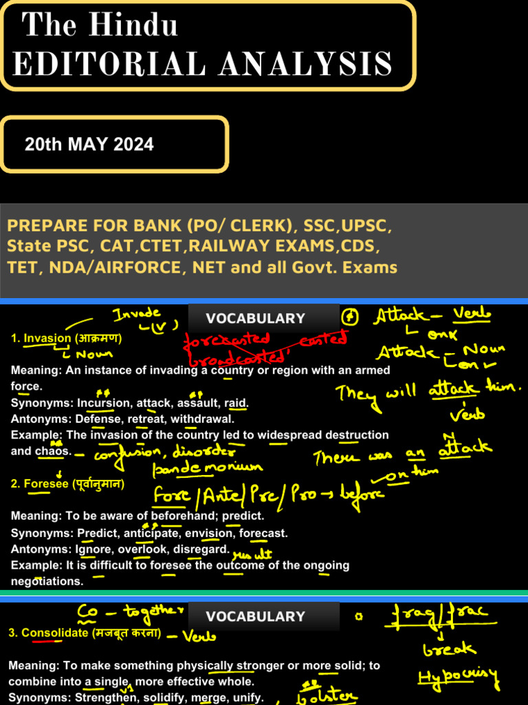 Editorial Analysis for Govt. Exams | PDF | Social Science | Philosophy