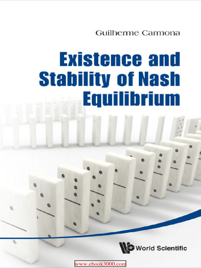 Existence and Stability of Nash Equilibrium | PDF | Economic Equilibrium | Compact Space