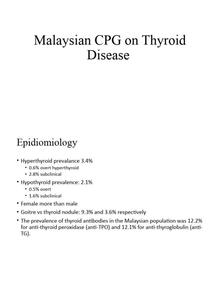 Management of Thyroid Disorders | PDF | Hyperthyroidism | Thyroid