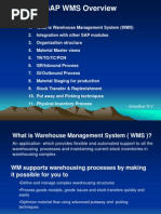 SAP WM Tables & T-Codes | PDF | Warehouse | Inventory