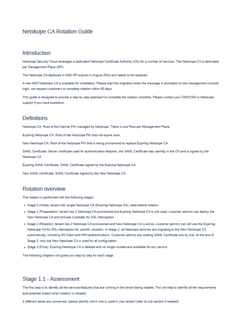 Netskope-Cambios | PDF | Proxy Server | Transport Layer Security