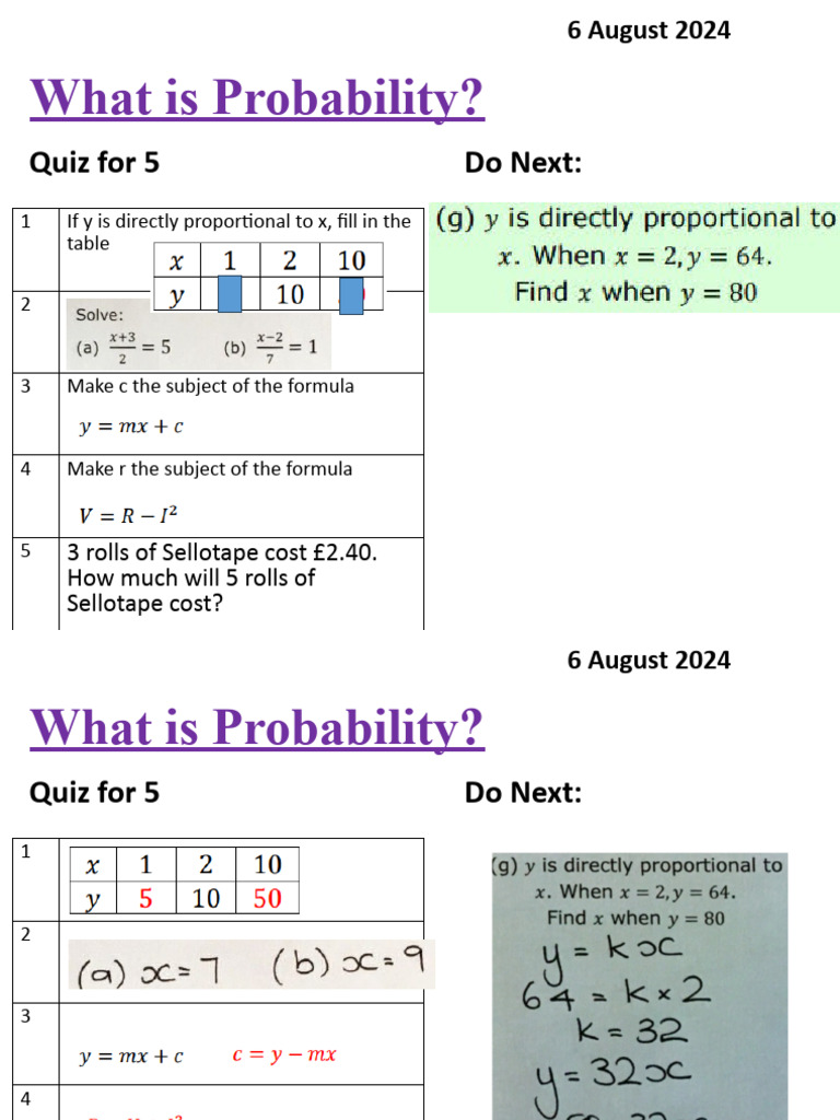 Understanding Probability Basics | PDF | Odds | Probability