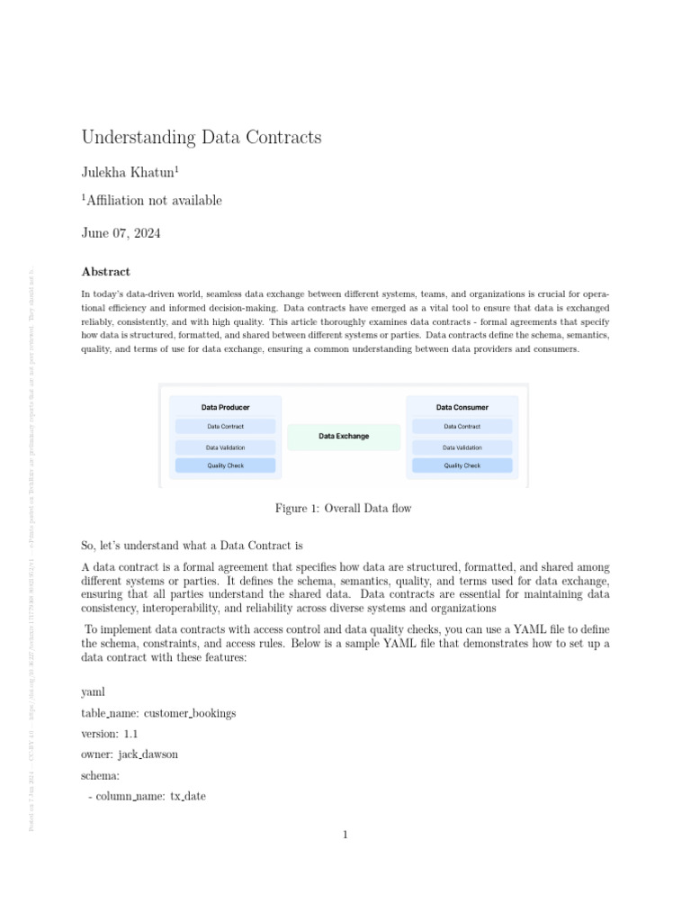 Understanding_Data_Contracts | PDF | Data Quality | Change Management