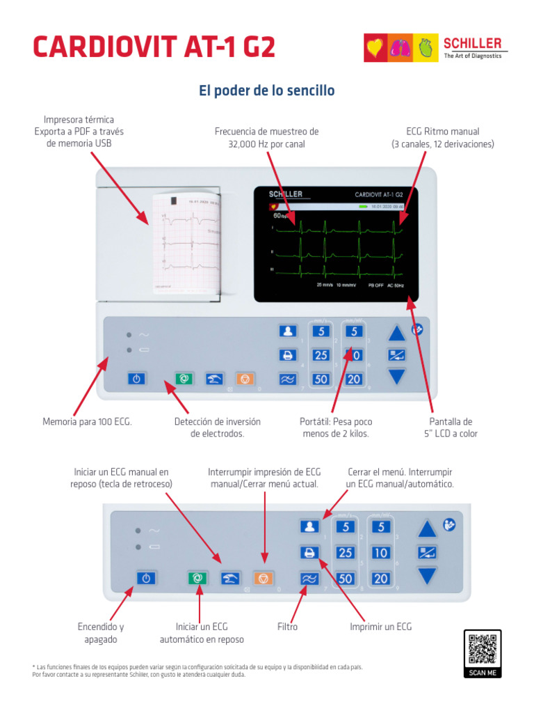 Cardiovit AT-1 G2 | PDF | Electrocardiografia | Informática