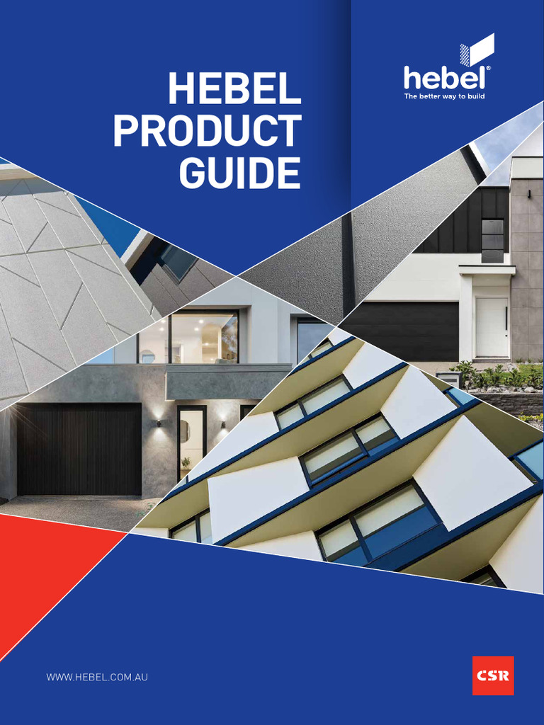 Hebel Product Guide HELIT150 | PDF | Wall | Concrete