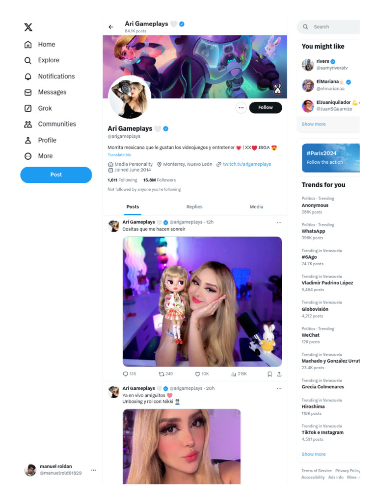 Ari Gameplays ? (@arigameplays) - X | PDF