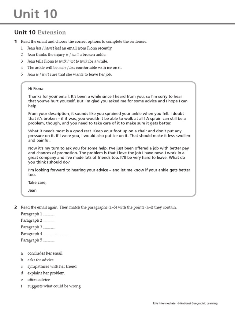 Int U10 Extension | PDF