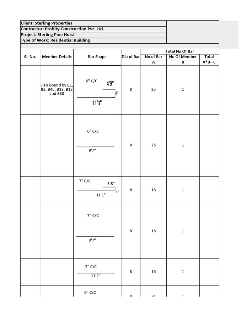 Sterling Slab Bbs | PDF