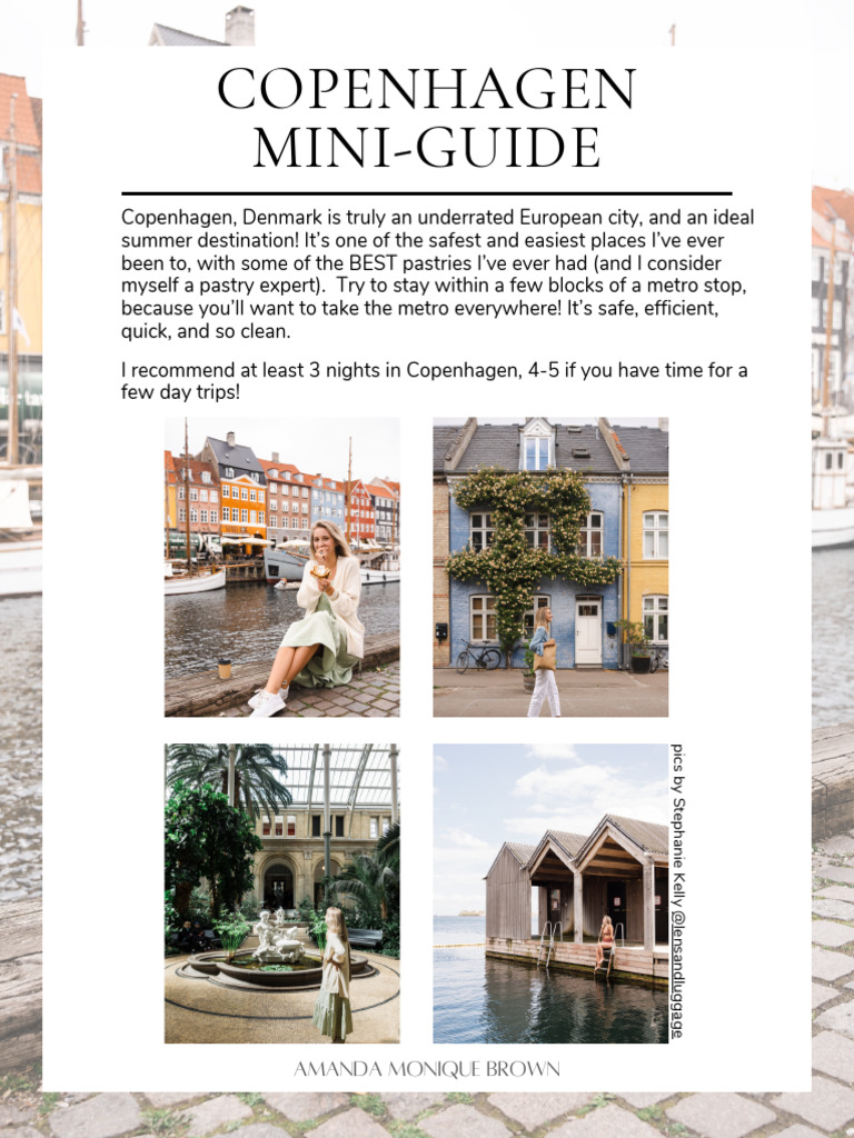 copenhagen-mini-guide | PDF | Copenhagen