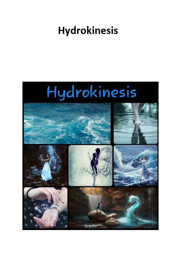 Hydrokinesis Total | PDF | Agua | Meditación