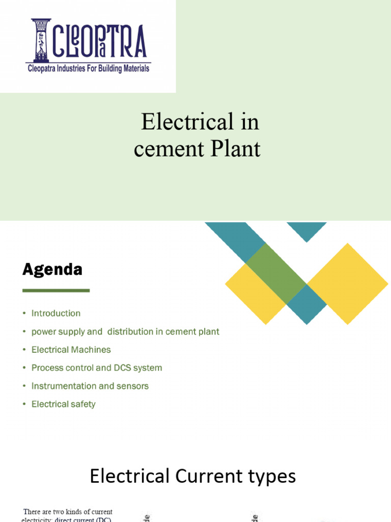 Electrical Systems in Cement Plants | PDF | Science & Mathematics ...