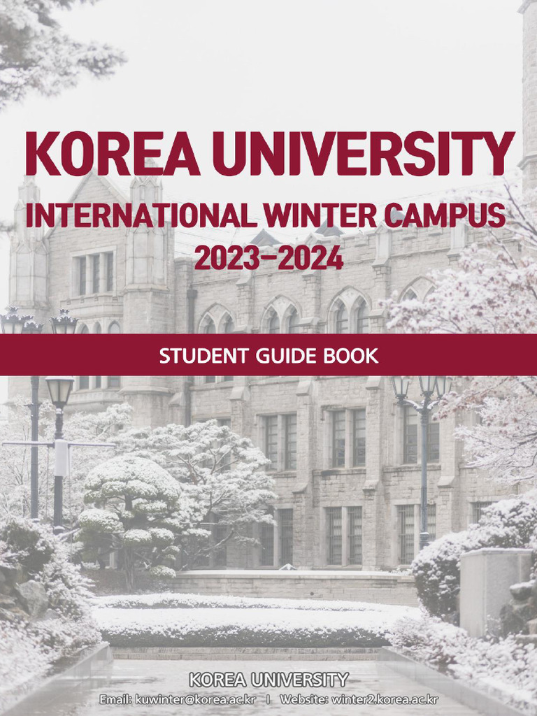 2023 KU IWC Students Guide Book | PDF