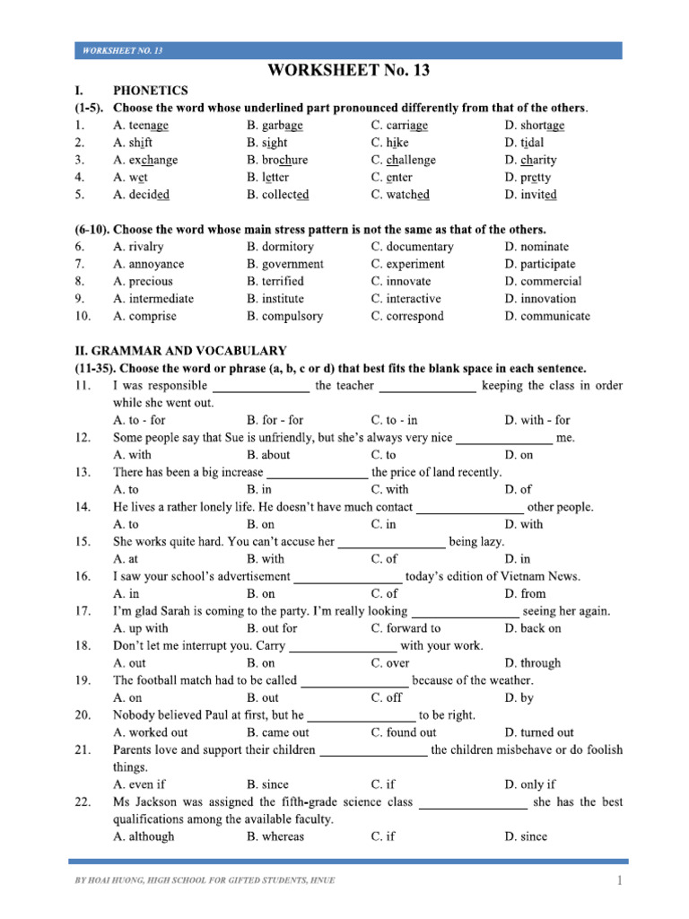 Ws 13 | PDF
