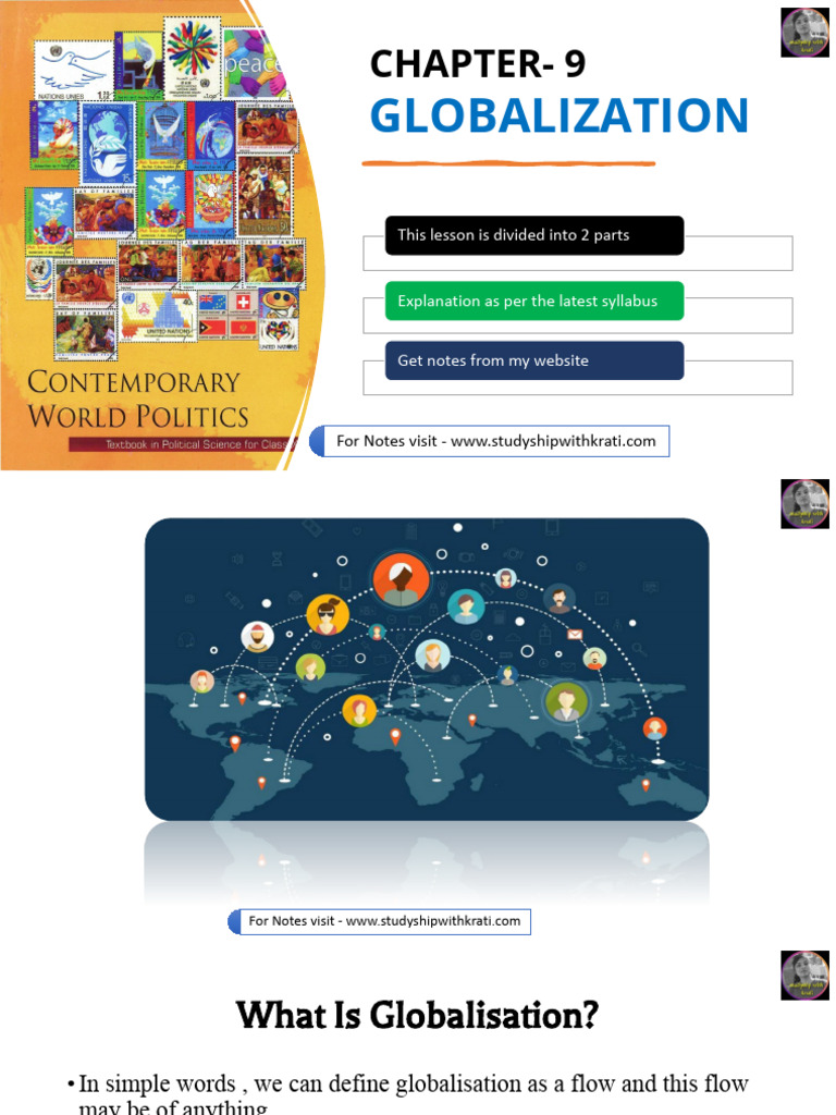 SWK Globalization Notes | PDF | Globalization | Economic Globalization