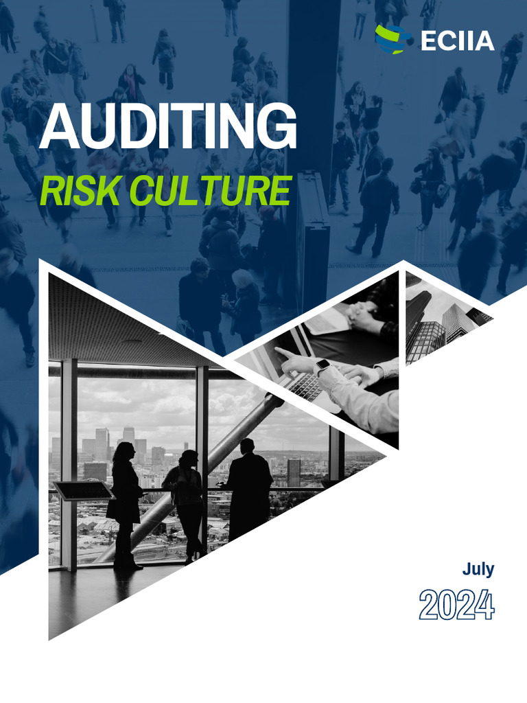 ECIIA - Auditing Risk Culture | PDF | Risk | European Central Bank