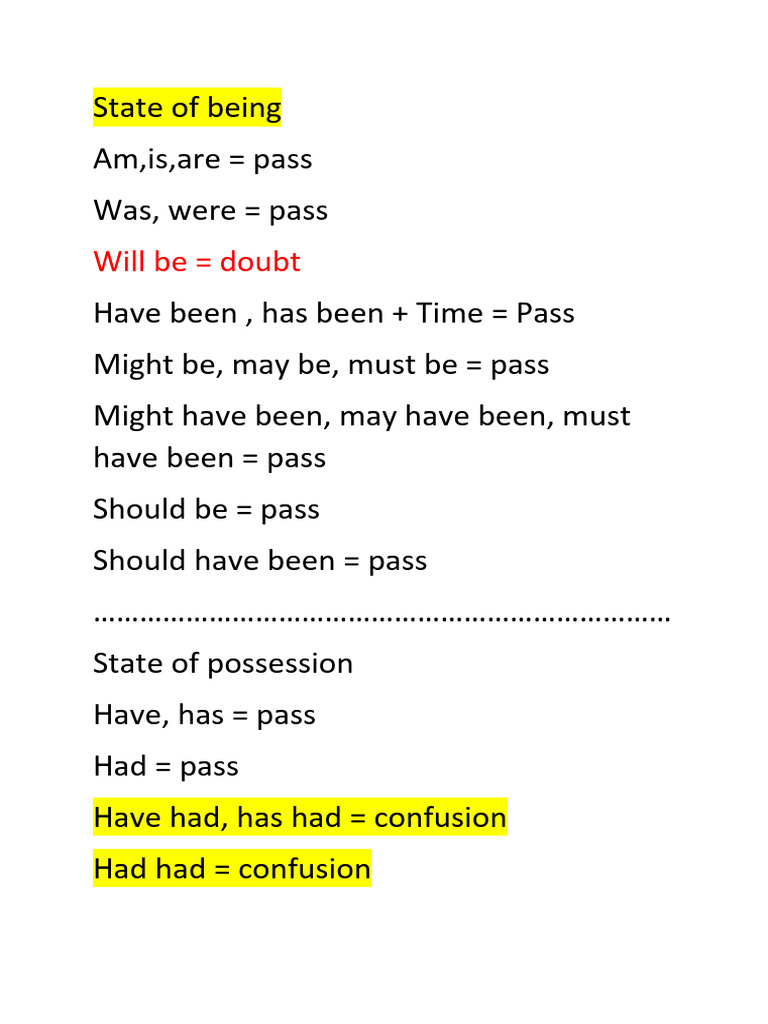 Understanding English Tenses and Modals | PDF | Grammar | Language ...