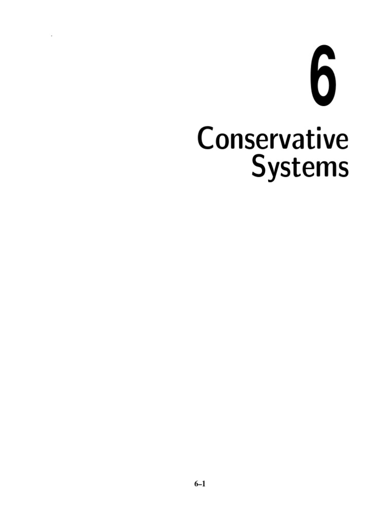 NFEM - Ch06 Conservative Systems | PDF | Force | Euclidean Vector
