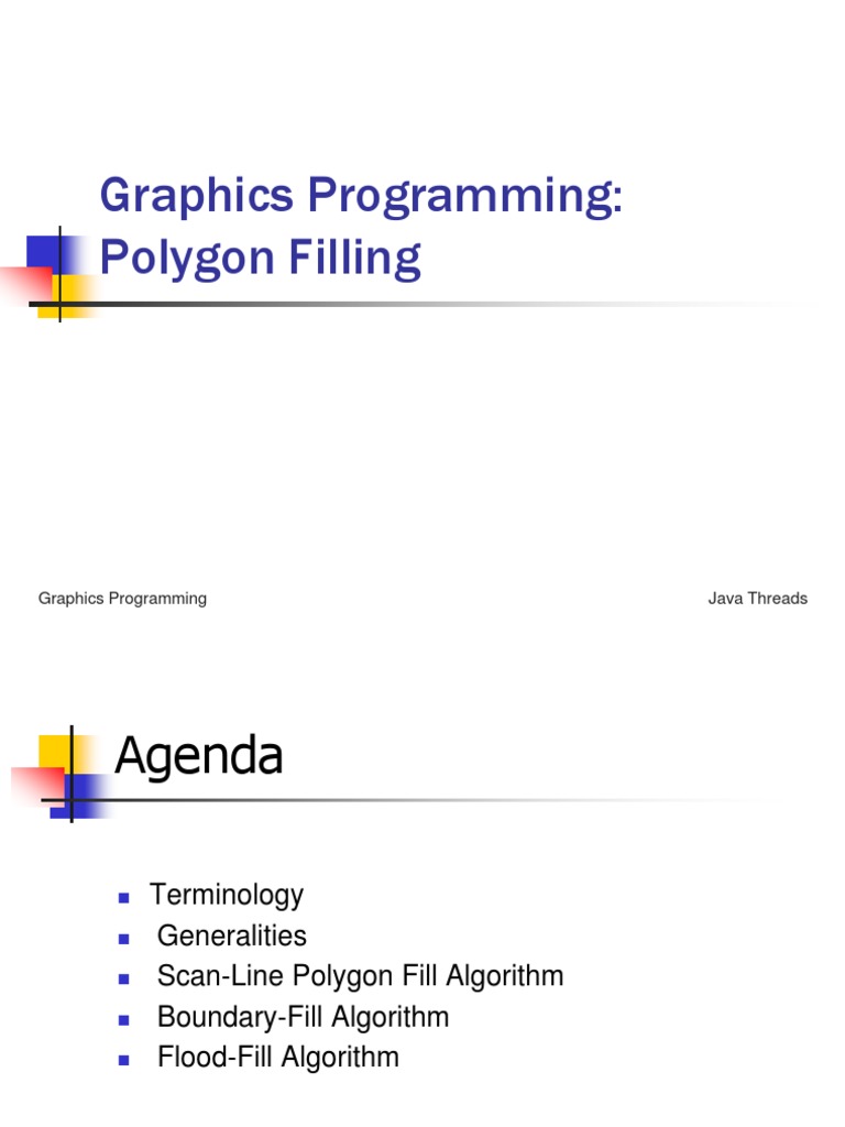 Polygon Filling | PDF | Polygon | Vertex (Geometry)