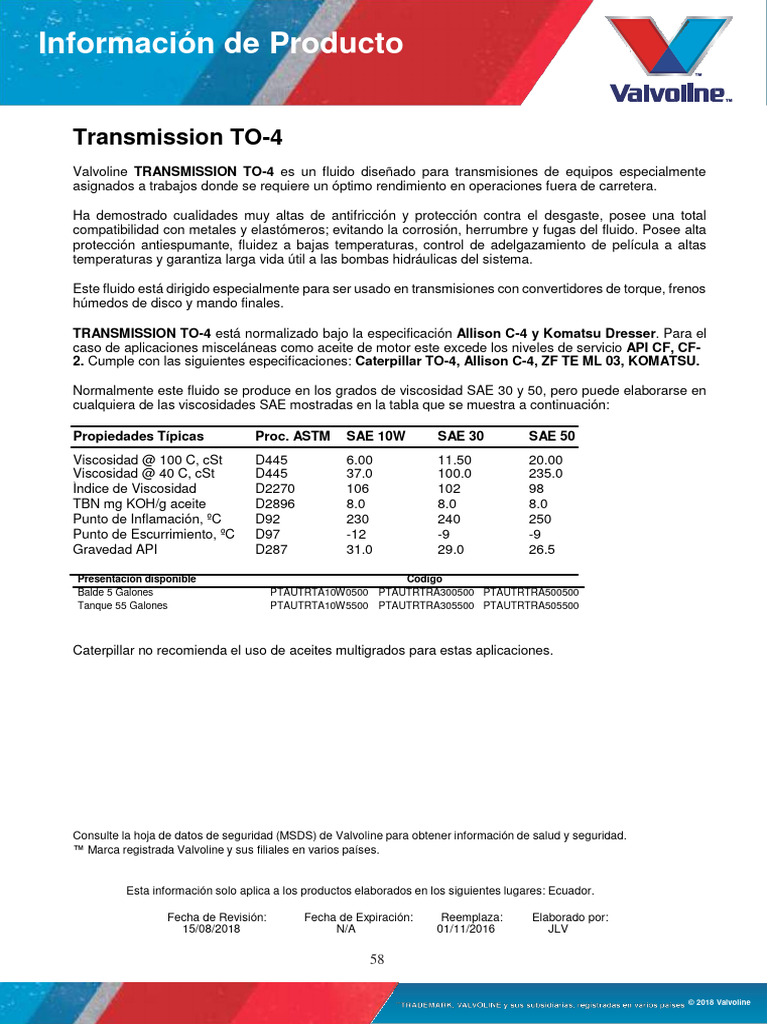58 Transmission TO-4 10W | PDF