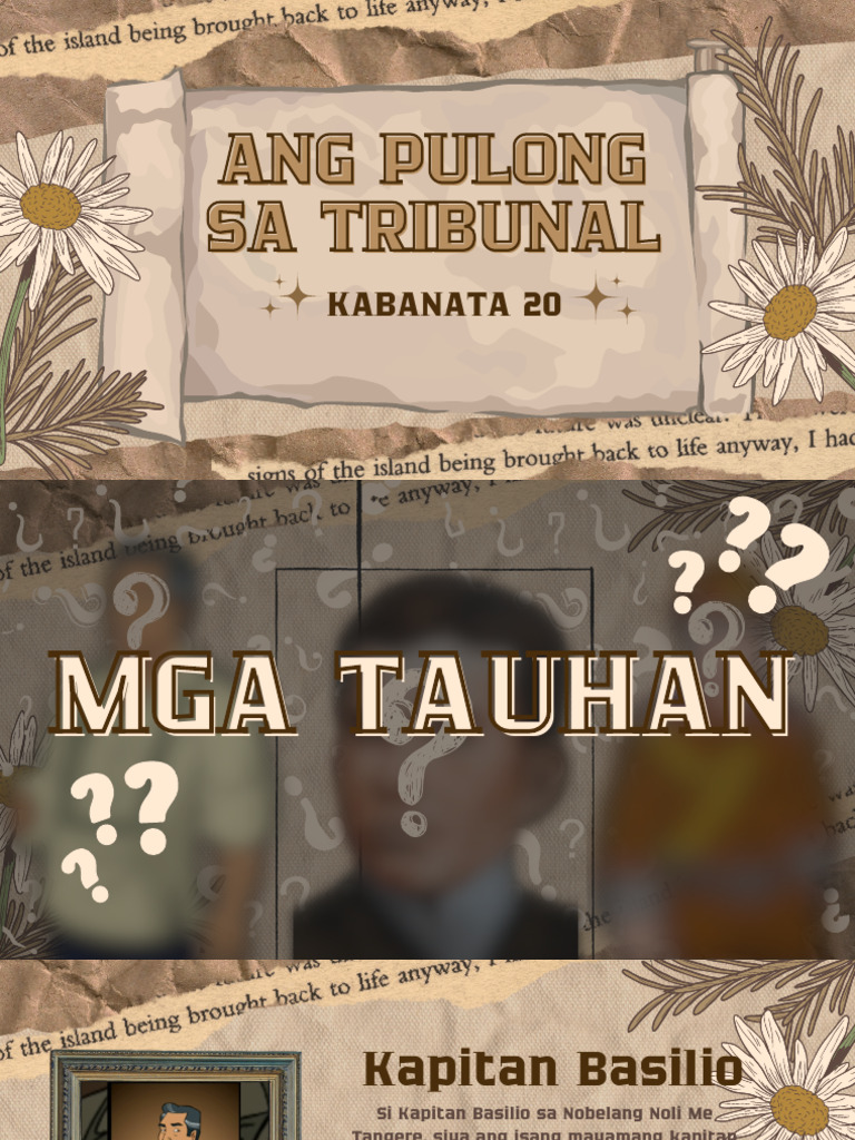 Kabanata 20 Ang Pulong Sa Tribunal - 20240411 - 221012 - 0000 | PDF