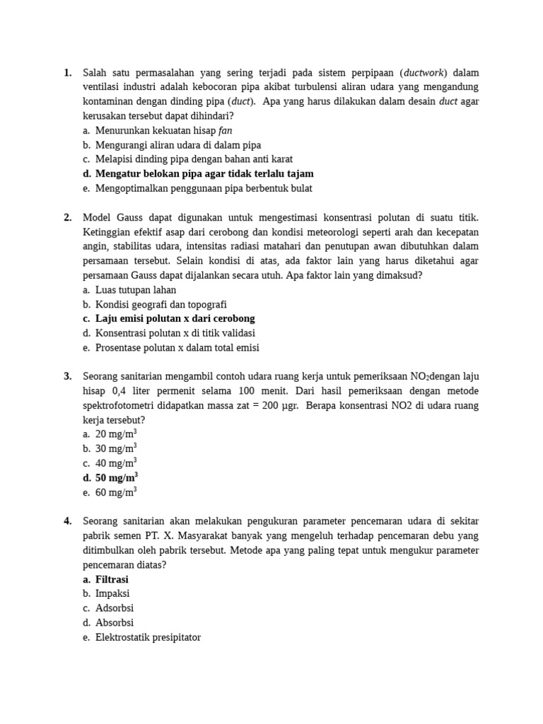 Paket Jawaban TRY OUT 2K17 | PDF