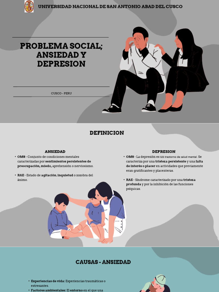Ansiedad y Depresion | PDF | Ansiedad | Trastorno depresivo mayor