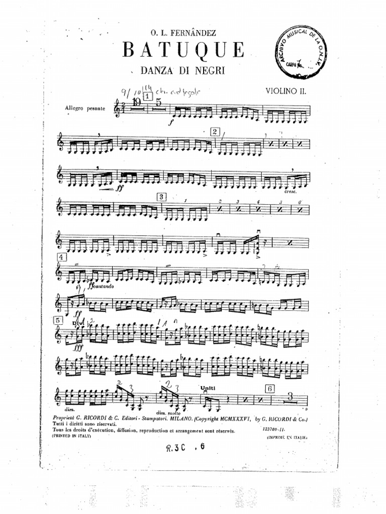Violin 2 Pdf