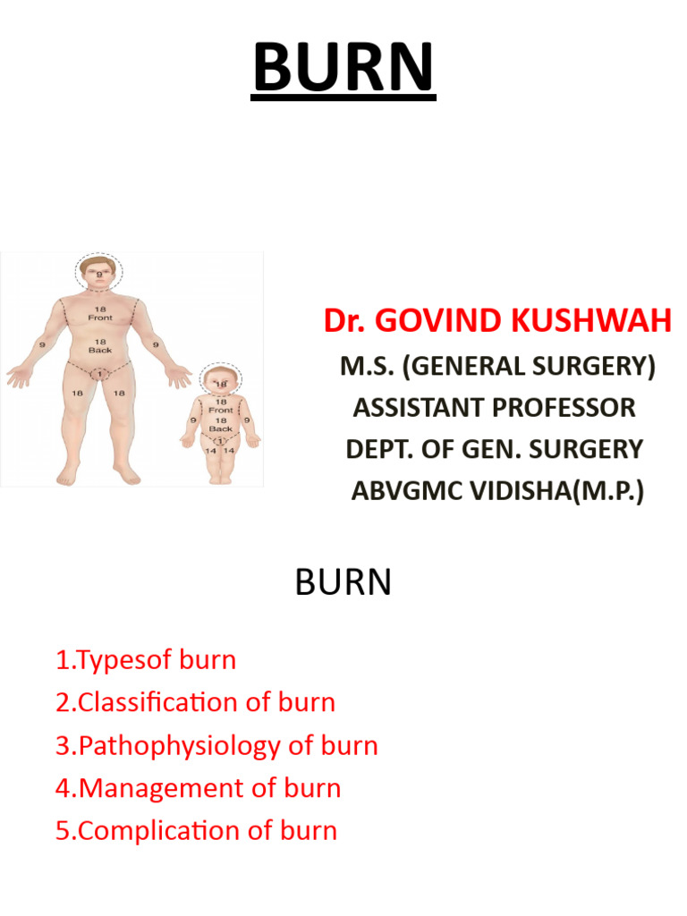 Burn | PDF | Burn | Clinical Medicine