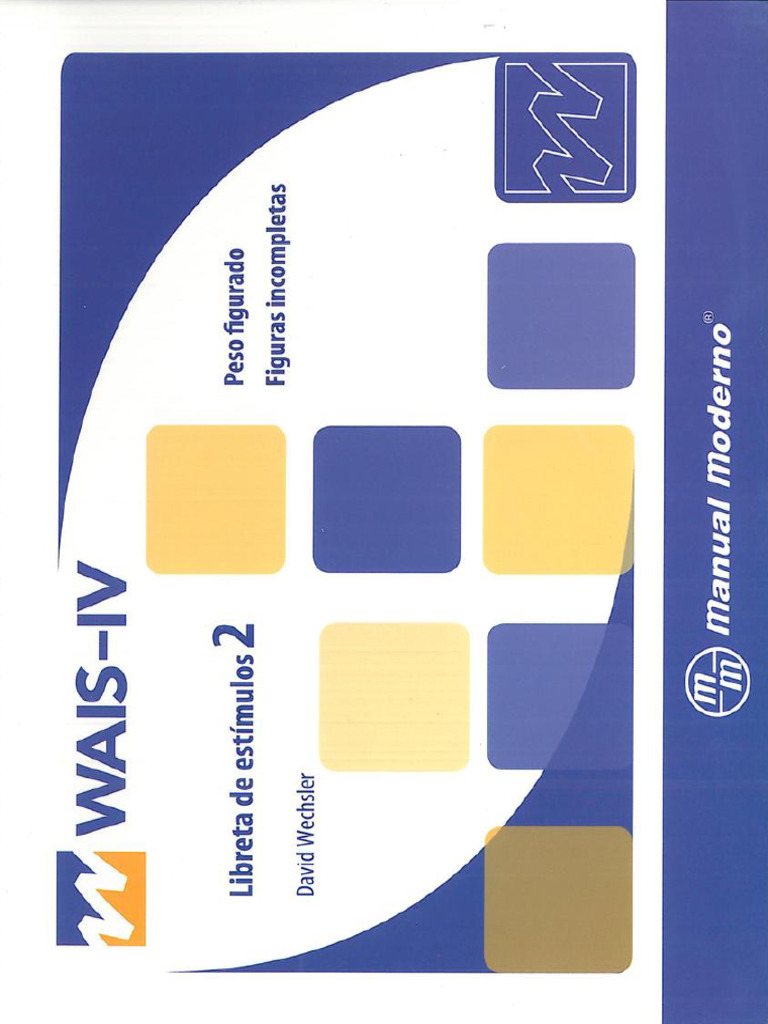Estimulos Libreta 2 WAIS 4 | PDF