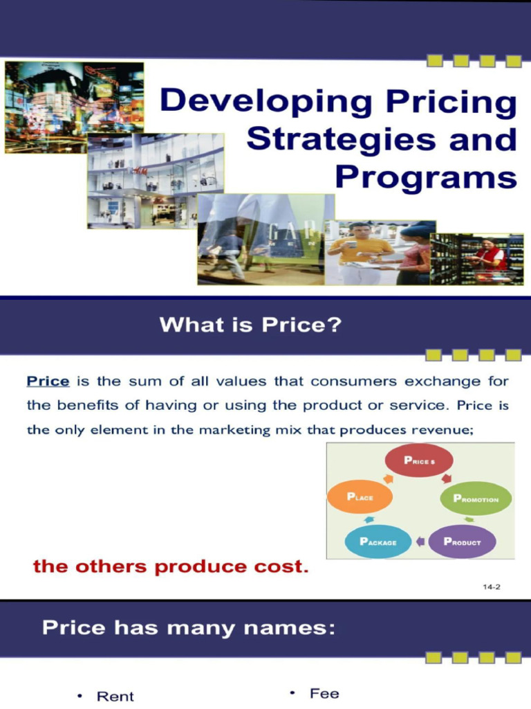 Price Setting Procedure | PDF