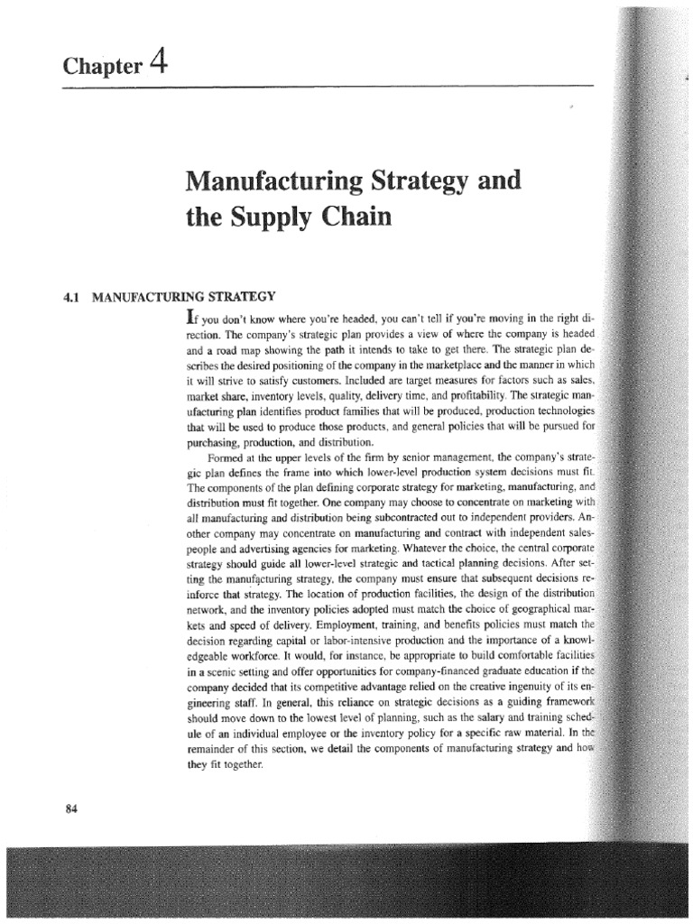 Askin Chapter 4.1 | PDF | Supply Chain | Product (Business)