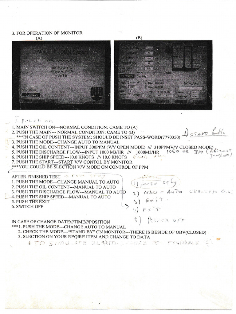 MARPOIL ODME Test Procedure | PDF