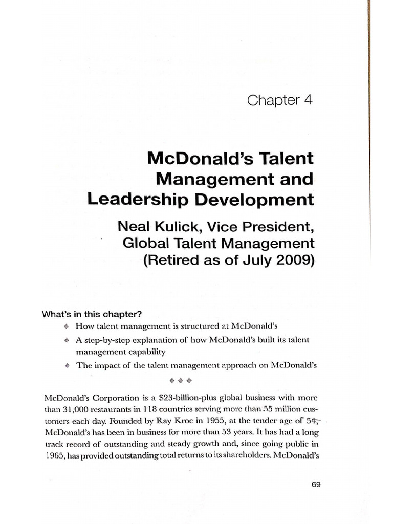 MC Donald | PDF