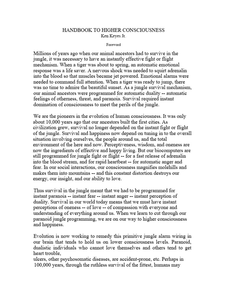 Ken Keyes-Handbook To Higher Consciousness (PDFDrive) | PDF ...