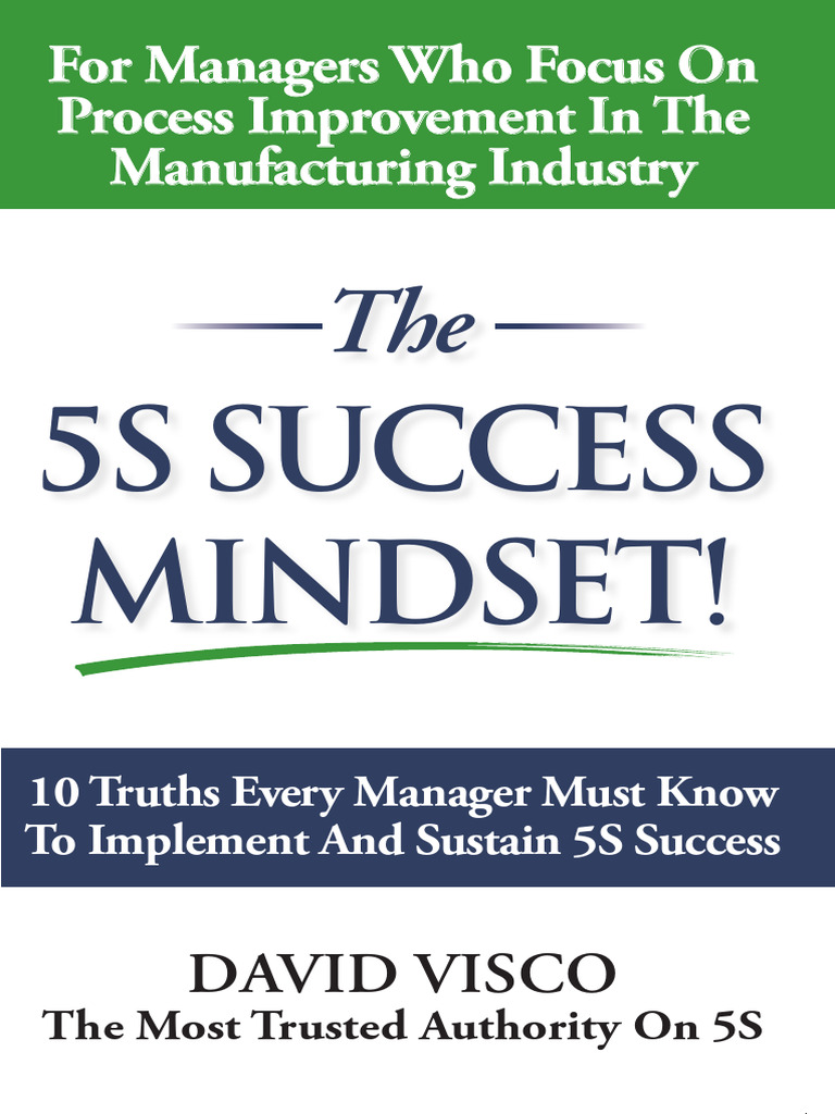 The 5s Success Mindset | PDF | Mindset | Warehouse